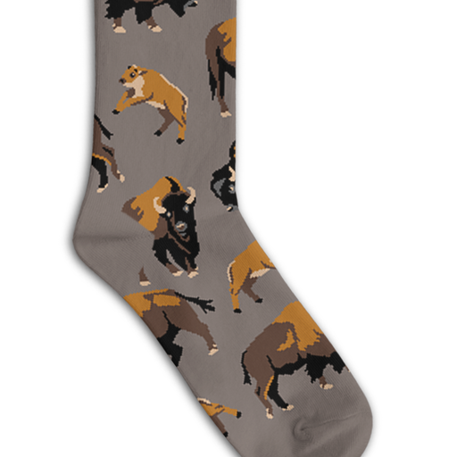 Bison/American Buffalo Socks – Small Box Market